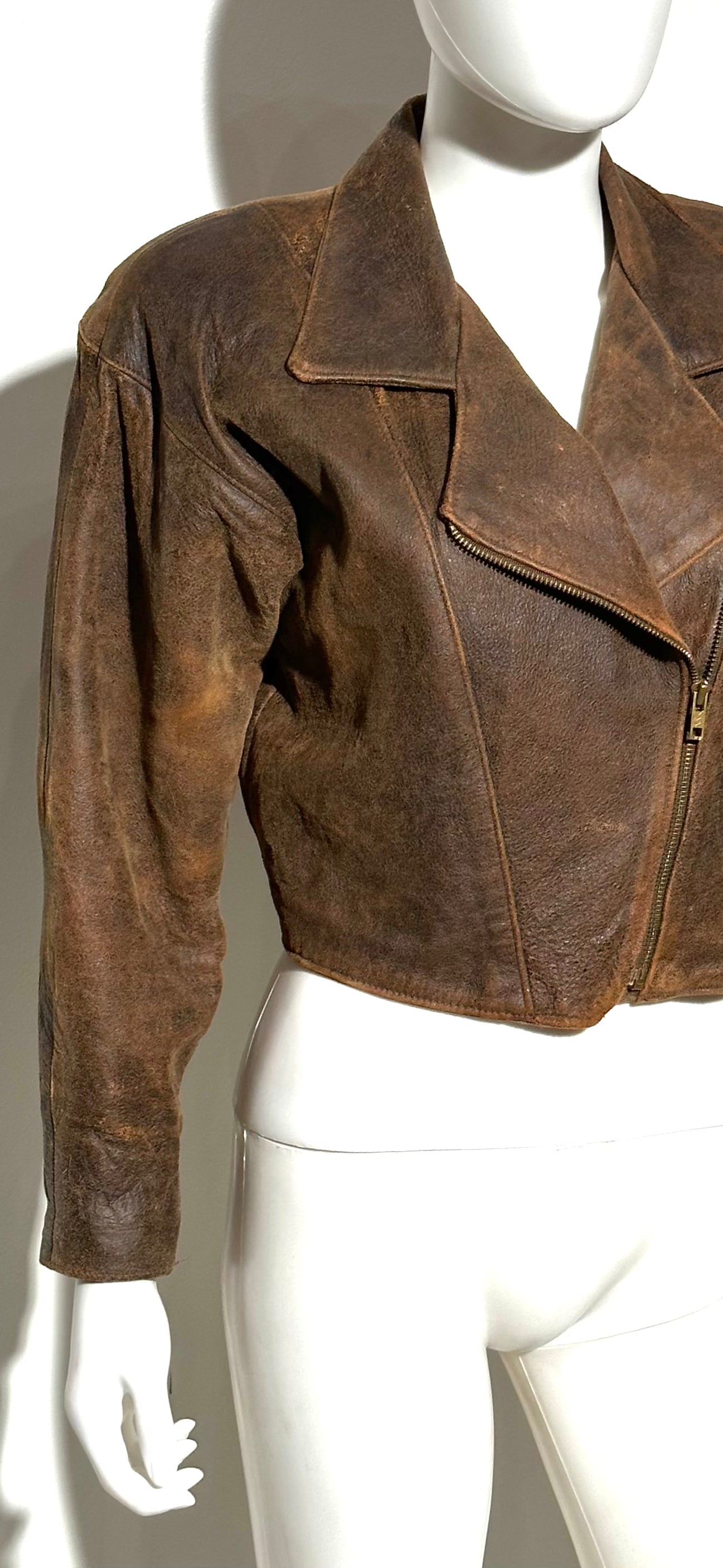 Firenze Leather Jacket – Via Davia Vintage