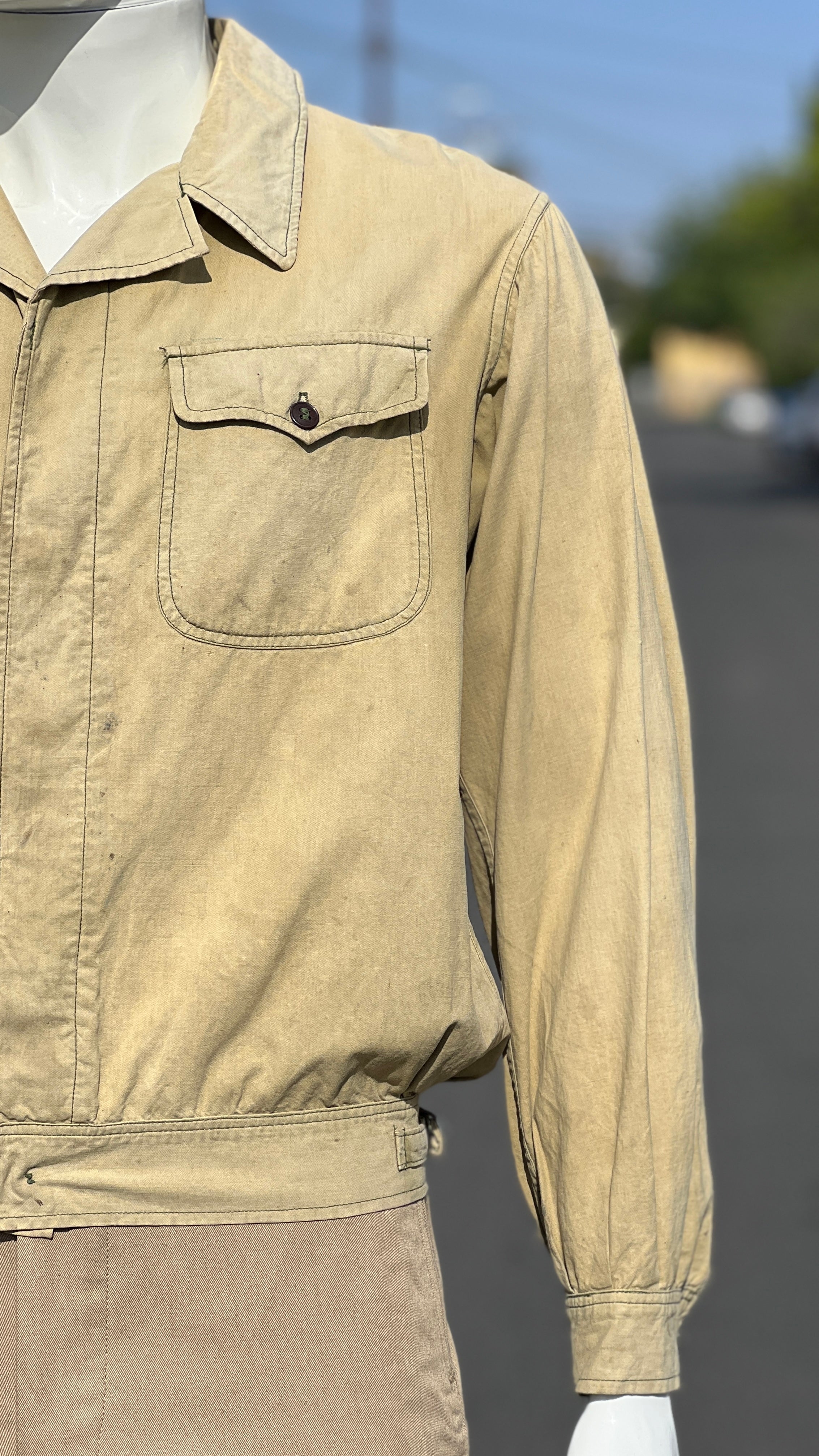 WWII Chinese Military Jacket – Via Davia Vintage